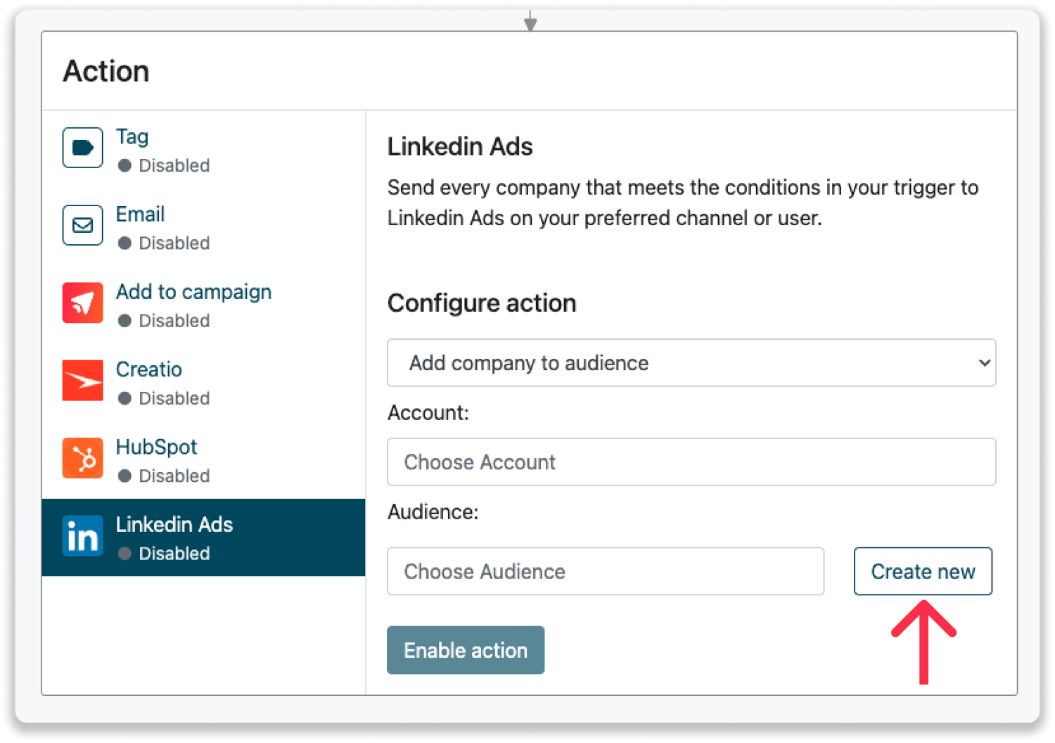 LinkedIn Ads Integration