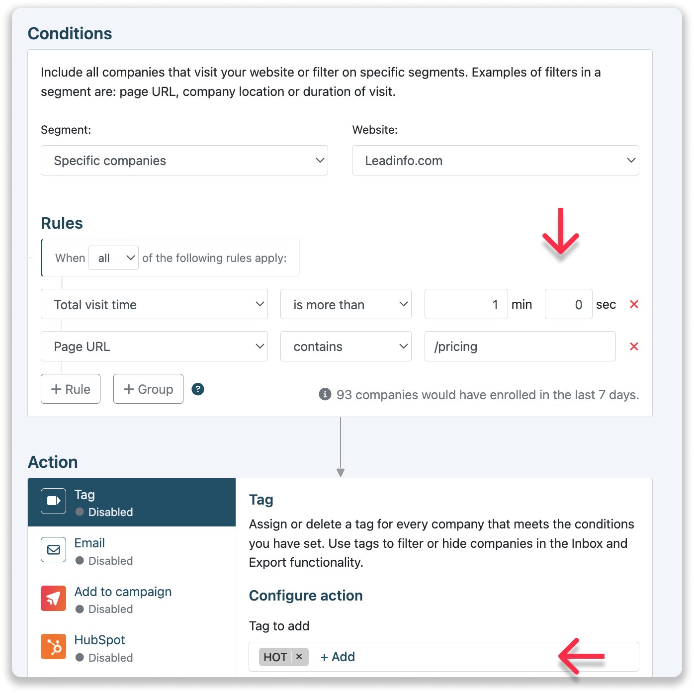 Gebruik trigger voor het opzetten van een eigen Lead Scoring