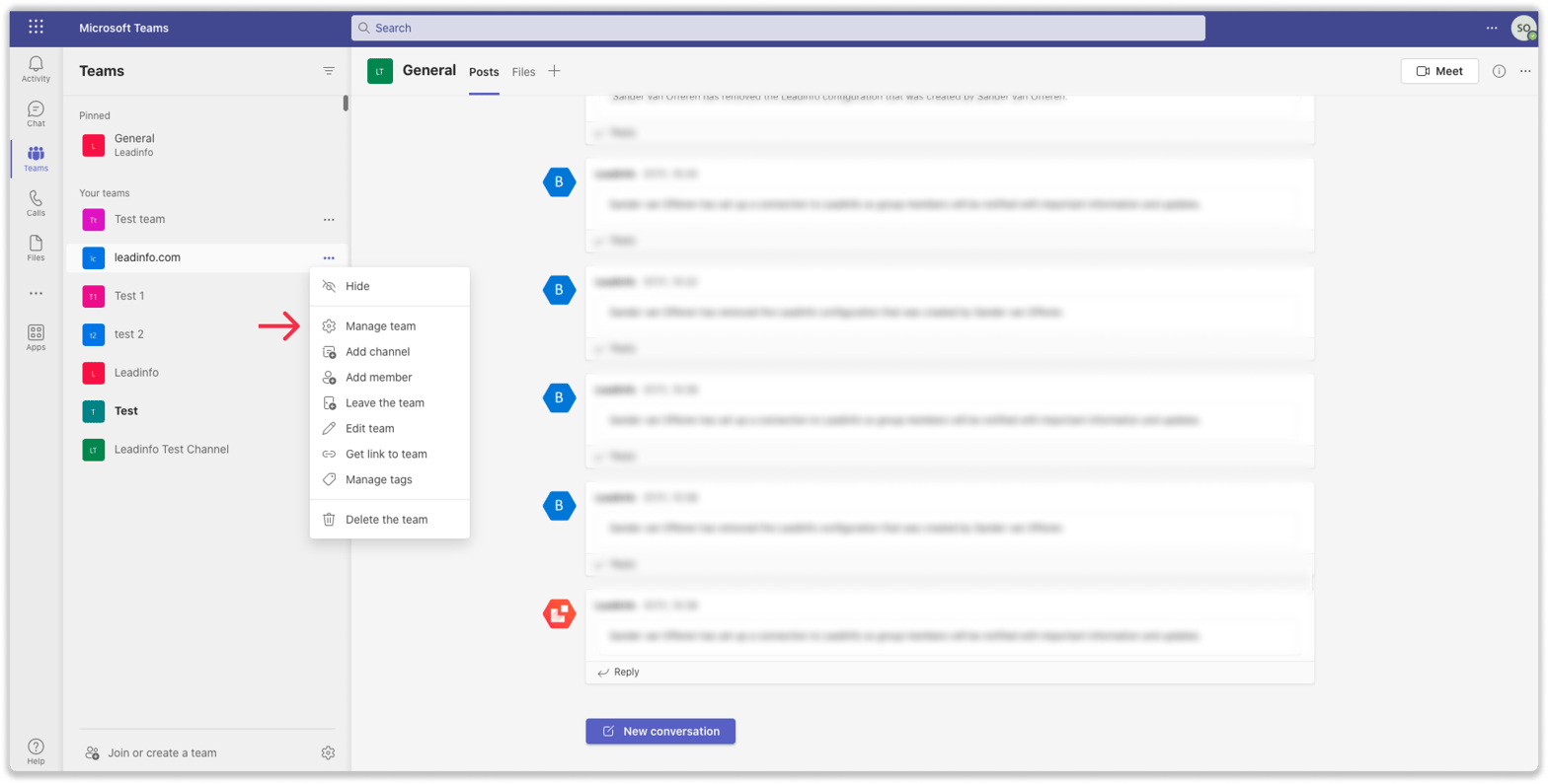 How do I remove my Microsoft Teams integration?