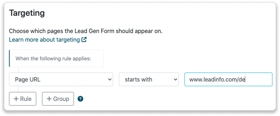 Troubleshooting Lead Gen Form